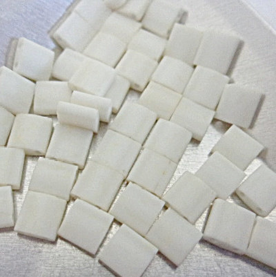 Tila Beads, 50 Matte Opaque Cream, 5 X 5 Mm, New Old Stock, Jewelry ...