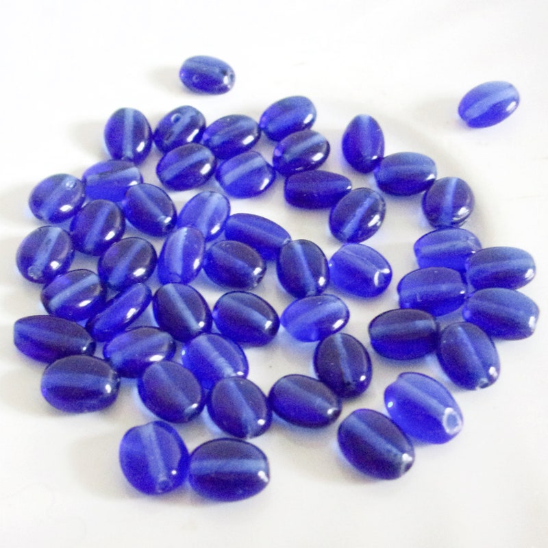 Flat Oval Bead - Etsy