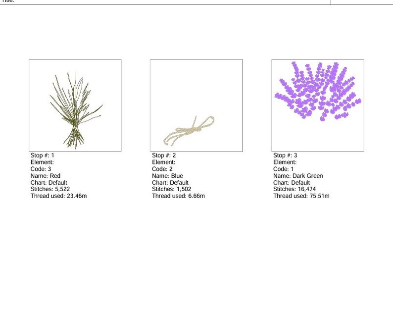 Lavender Bouquet Embroidery Design, Purple Floral Herb Bundle Machine ...