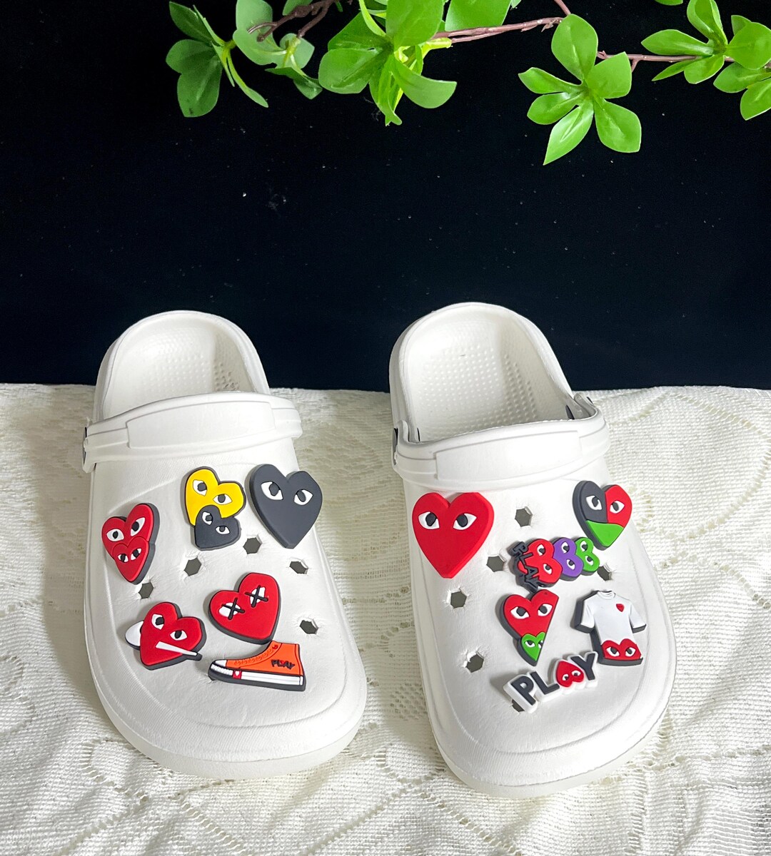 Cute Cartoon Anime Shoe Charm | DIY Croc Shoe Accessories | Flower ...