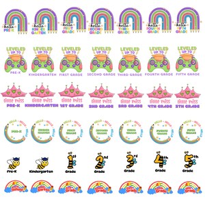 Back to School PNG Mega Bundle: Teacher & Student Clipart (digital ...