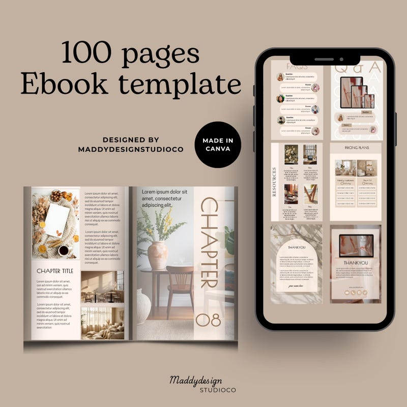 Ebook Template - Etsy