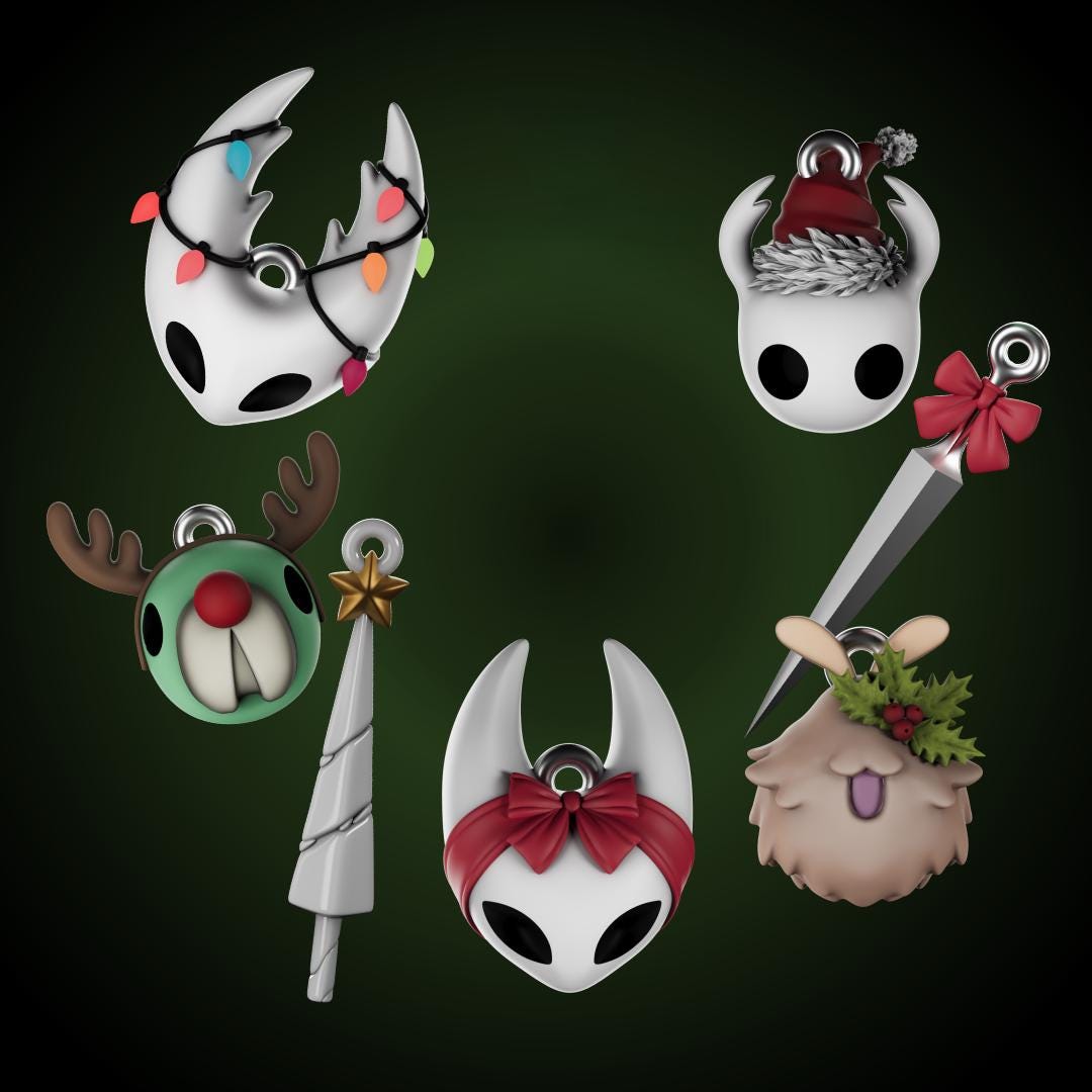 Hollow Knight Christmas Ornaments - Etsy