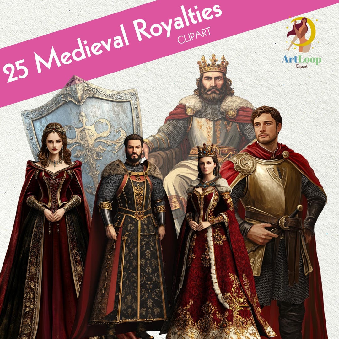 25 Queen Clipart, Princess Clipart, King Clipart, Royal People, Royal ...