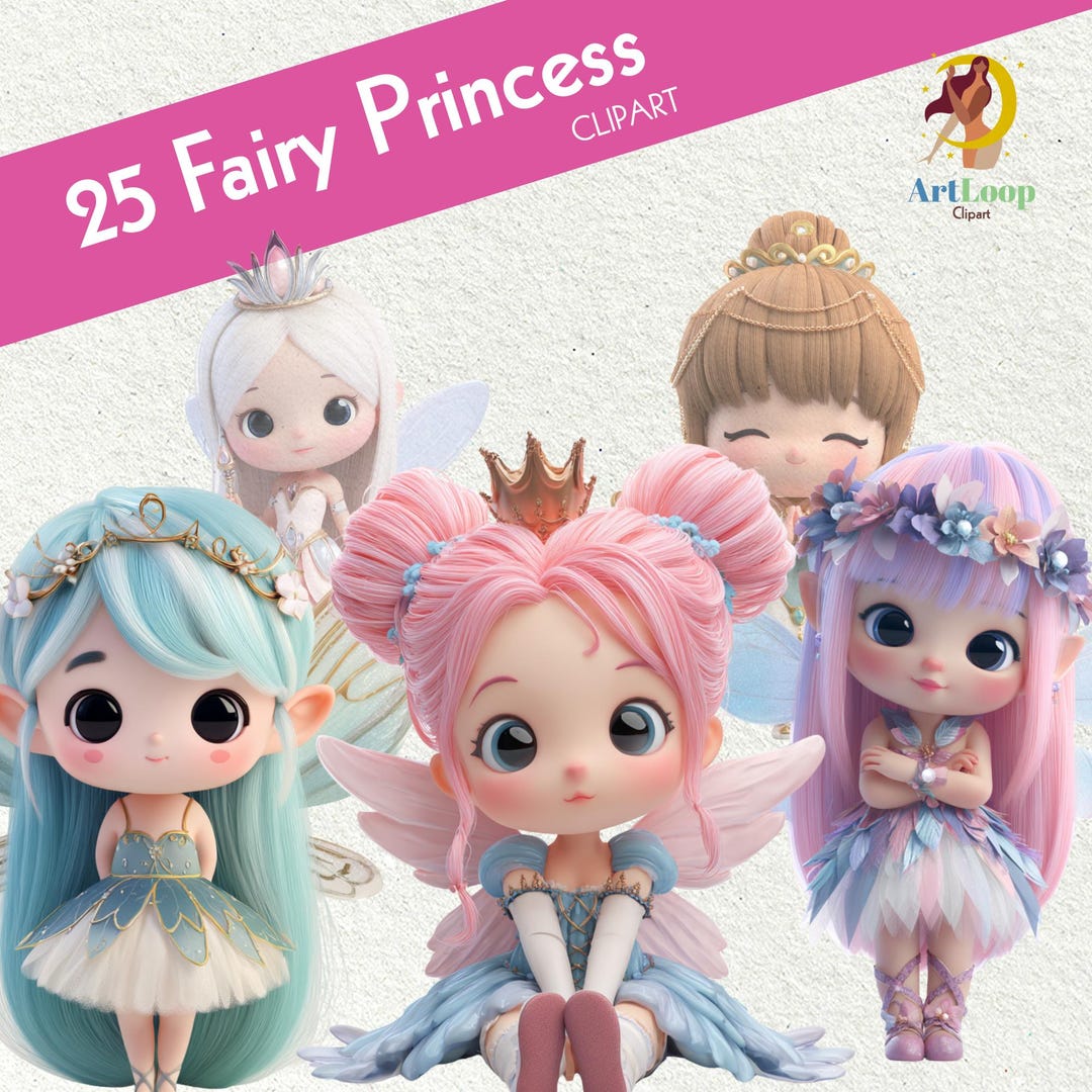 25 Little Princess, Fairytale Clipart, Fairytale Princess, Princess ...