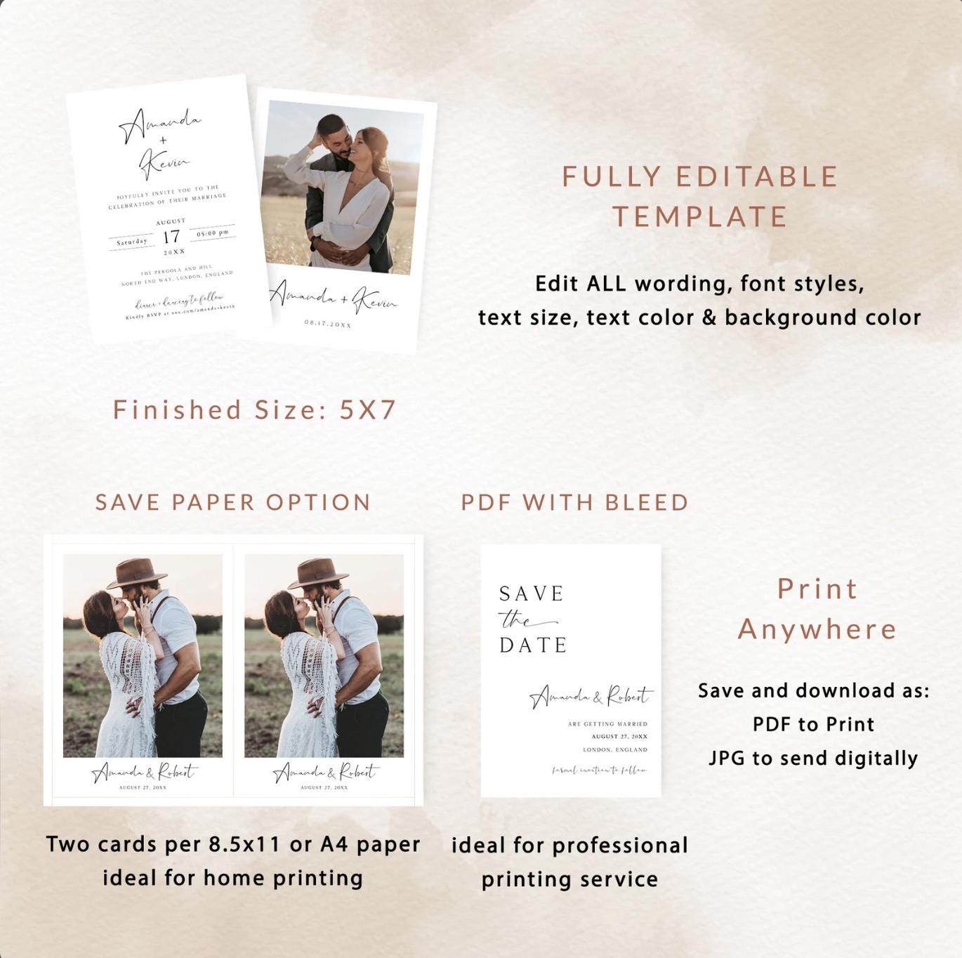 Retro Taco Menu Template - Printable & Customizable Design - Etsy