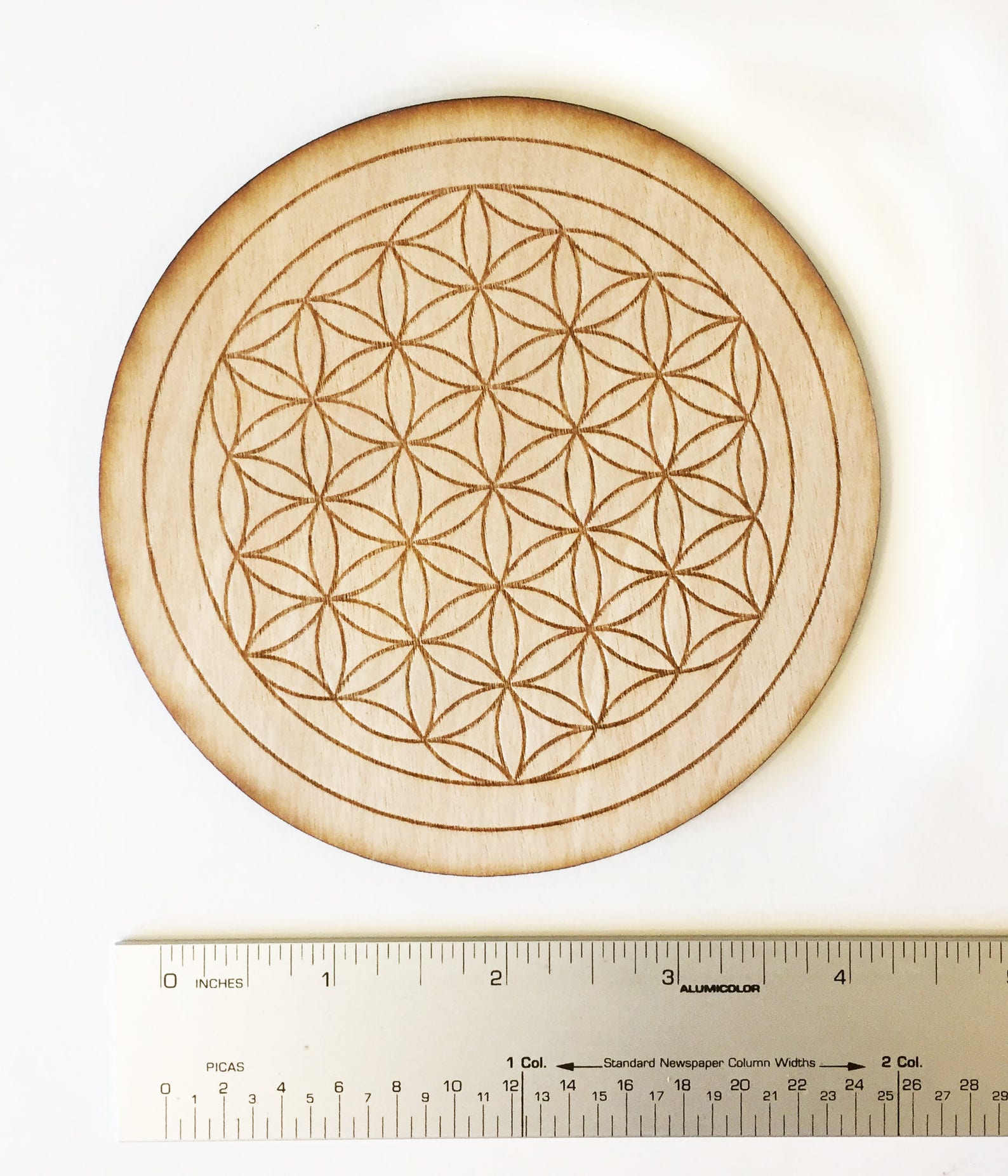 Flower of Life Grid, Crystal Grid, Meditation, Sacred Geometry, Altar ...