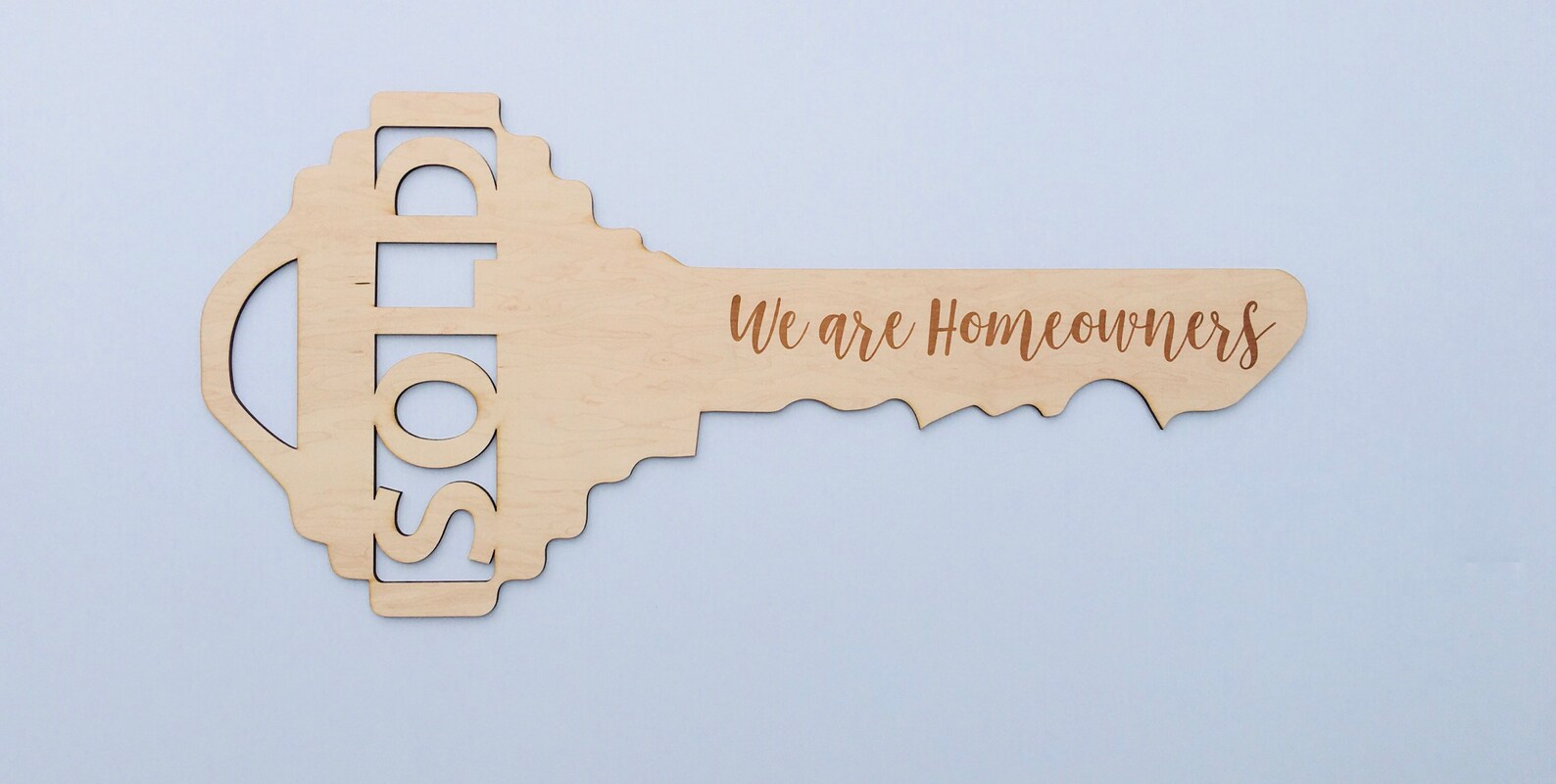 Realtor Wood Key Sign Sold Real Estate Agent Key Realty - Etsy