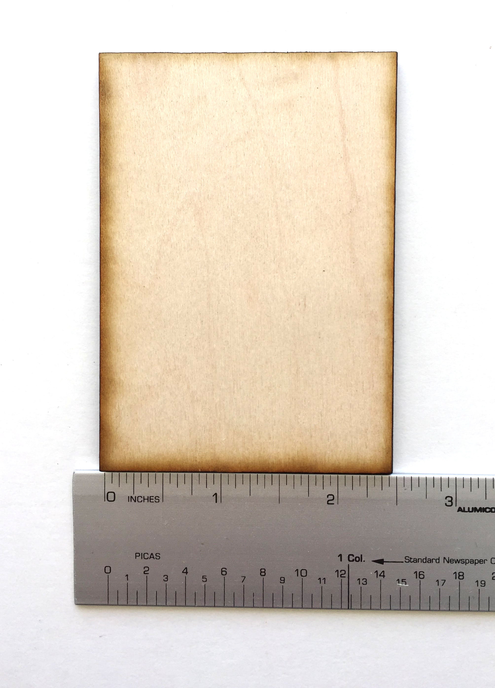 Unfinished Wood Rectangles 2.5"x 3.5" Inch Set of 10, Wood Rectangles ...
