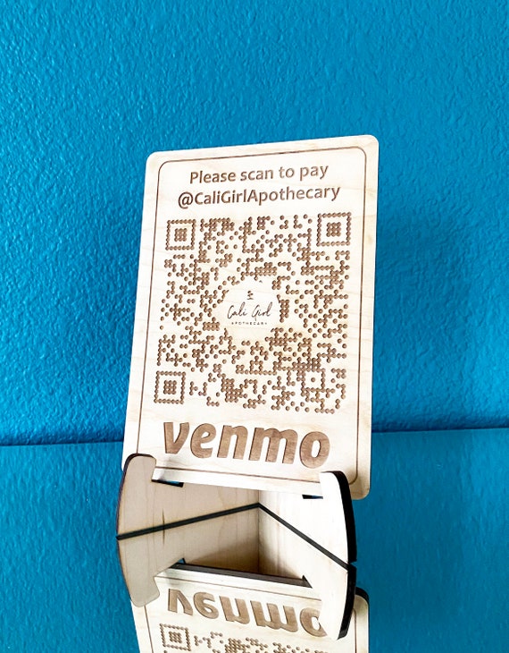 Scannable QR Code Sign QR Code Website Link Business Page | Etsy