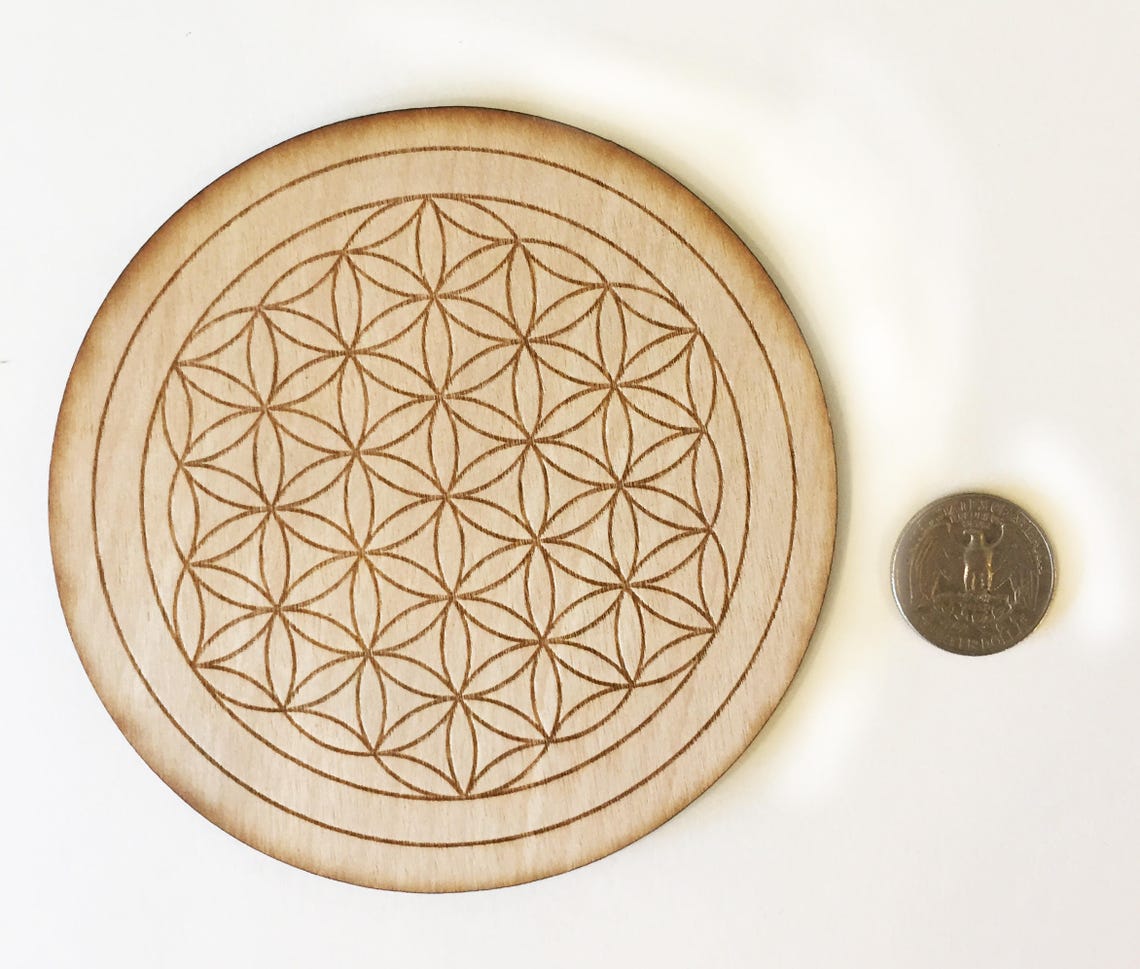 Flower of Life Grid Crystal Grid Meditation Sacred | Etsy