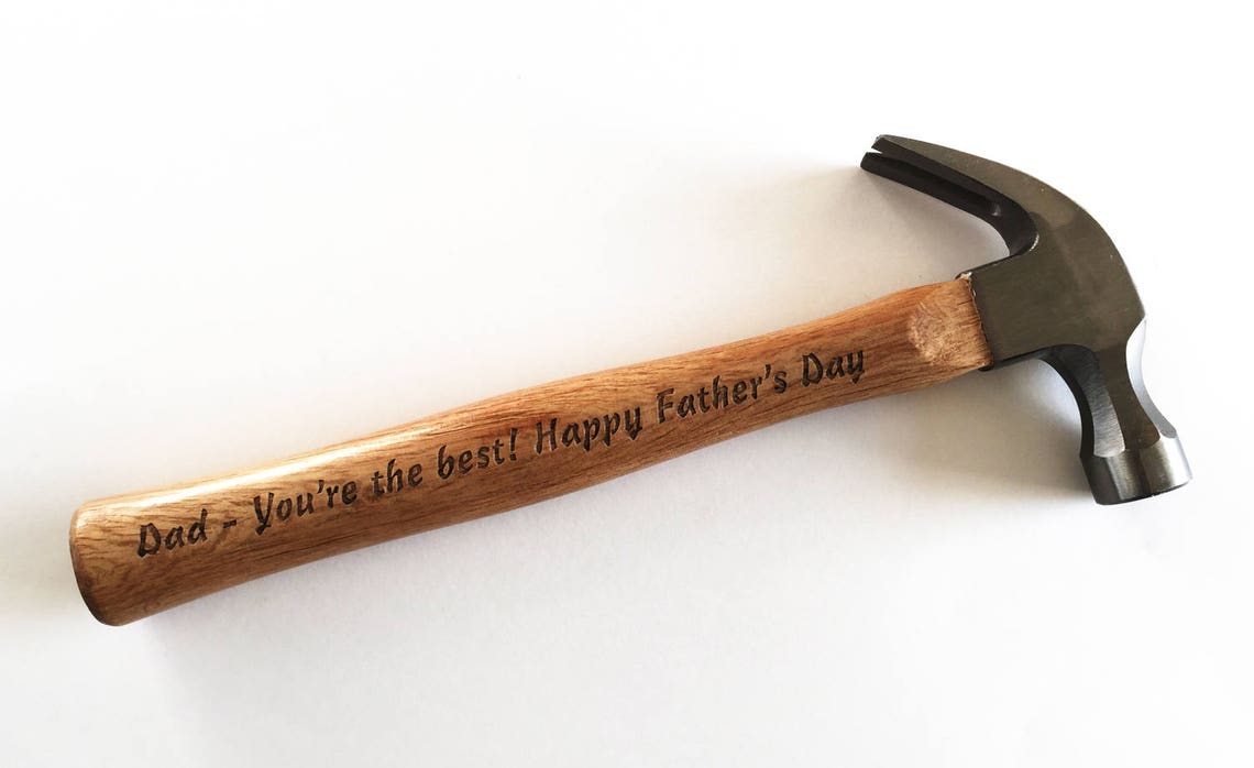 Personalized Engraved Hammer Handyman Gift Birthday Custom - Etsy