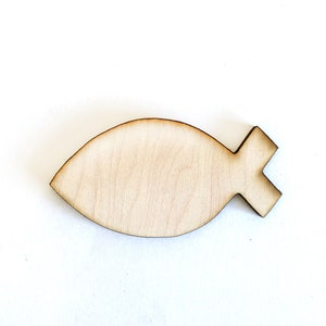 Christian Fish, Jesus Cutout Ocean Carved Fish Blank Decor, Jesus ...