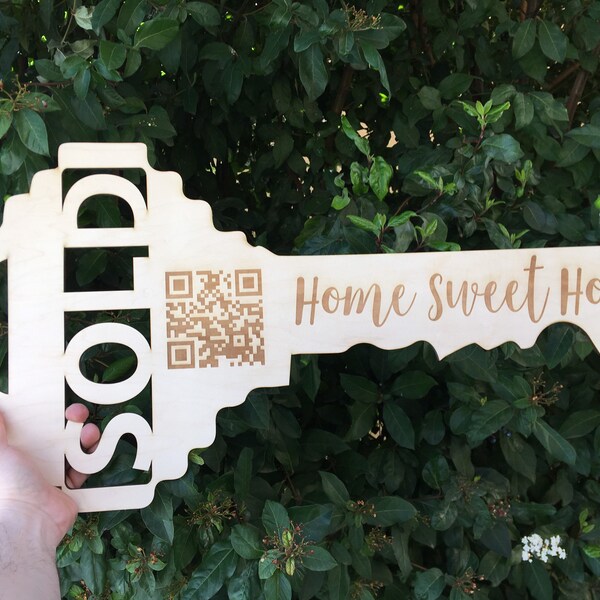 Sold Key Sign - Etsy