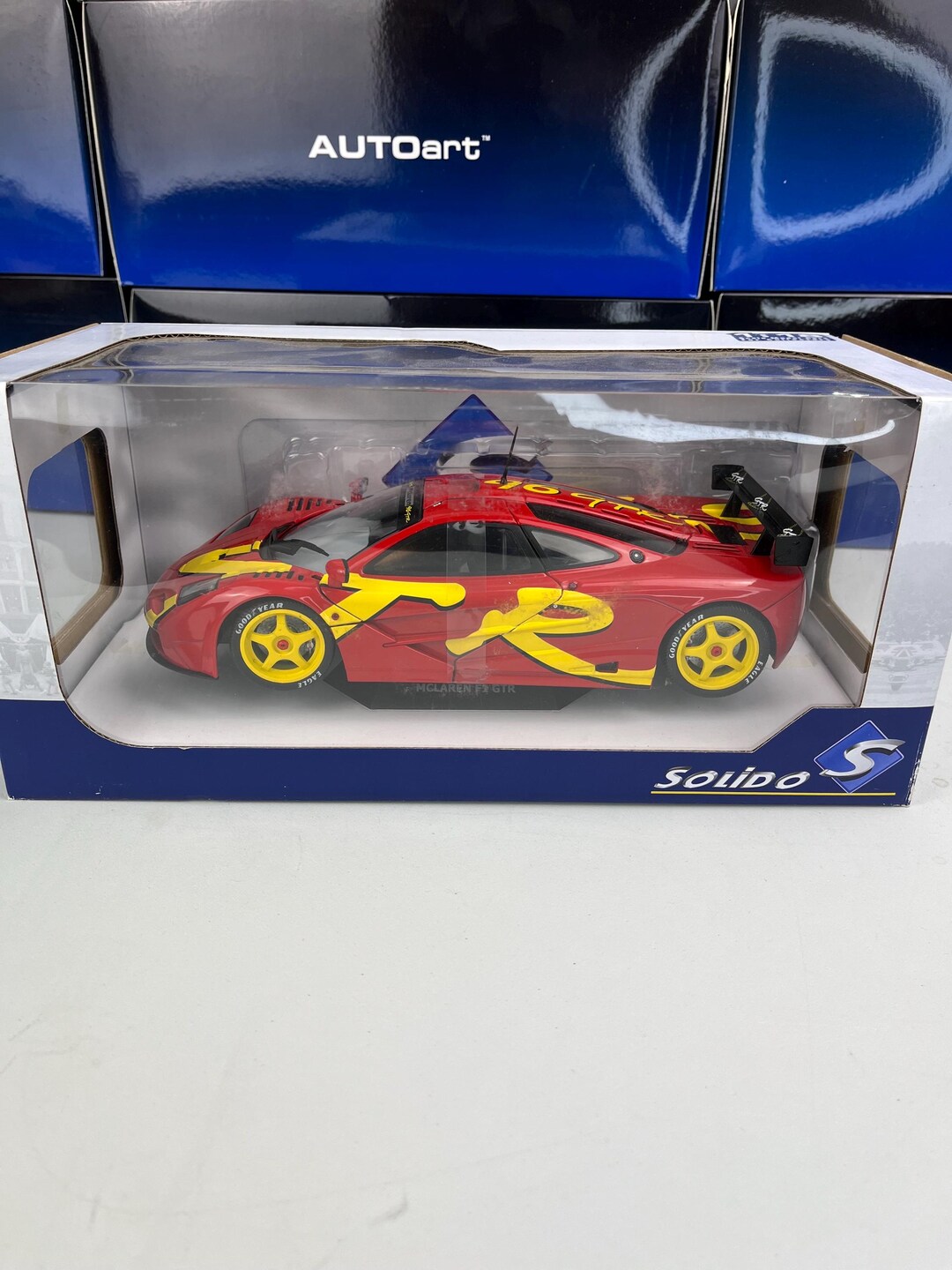 Mclaren F1 GTR Short Tail Launch Livery (1996) 1:18 Solido Diecast - Etsy