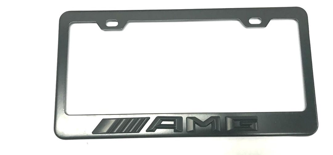 3D AMG License Plate Frame Cover Stainless Steel - Etsy