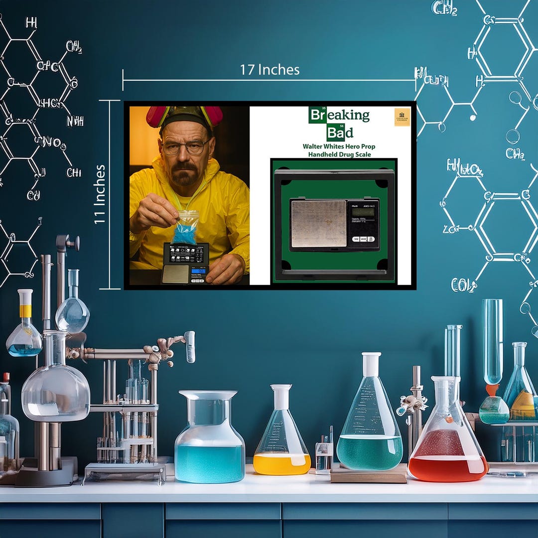 Breaking Bad Walter Whites Hero Handheld Drug Scale Prop, RARE Screen ...