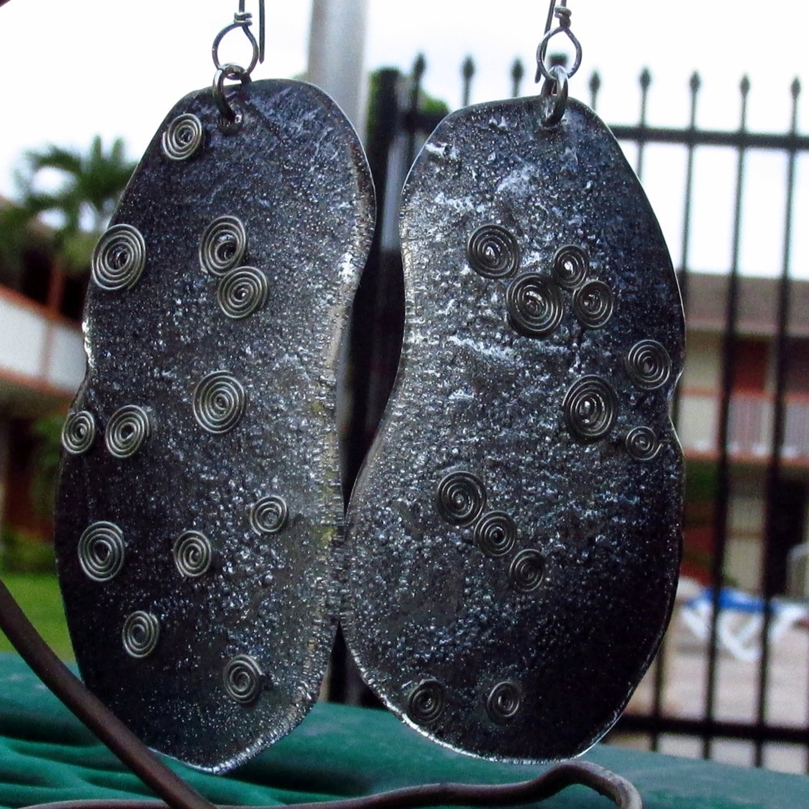 Purple Paramecium Melted Sunglass Lenses Earrings - Etsy