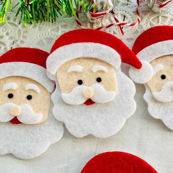 Felt Santa - Etsy