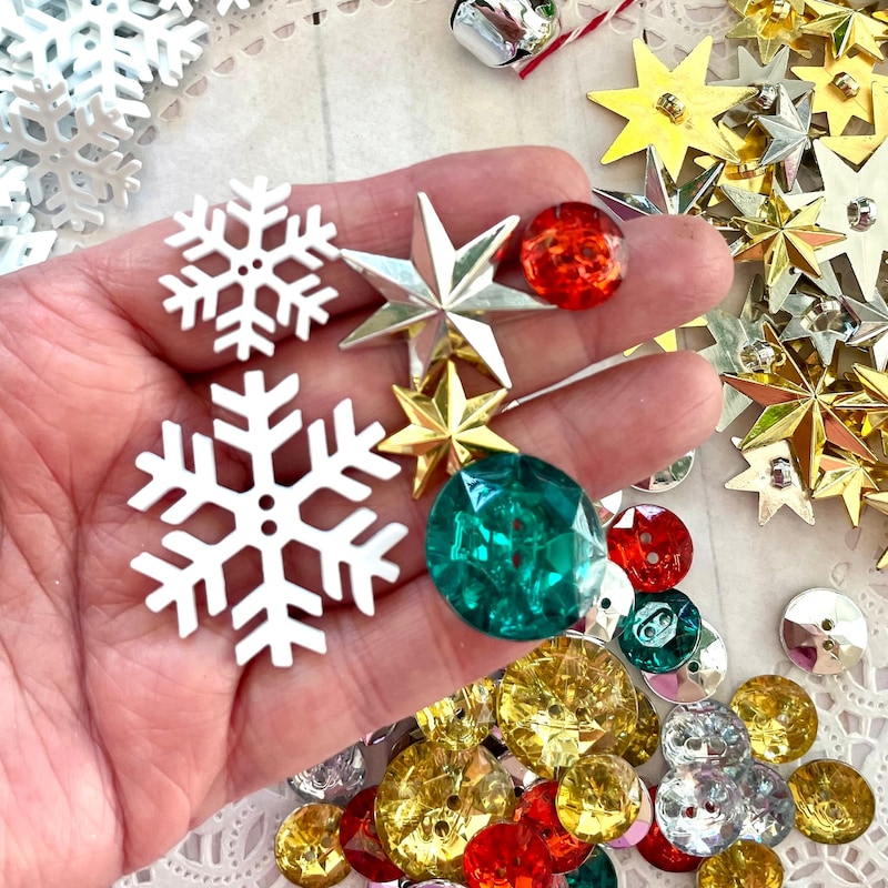 Christmas 1" Shank Buttons - Etsy