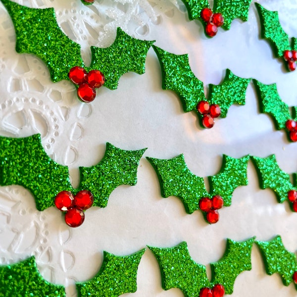 Holly Berry Labels - Etsy