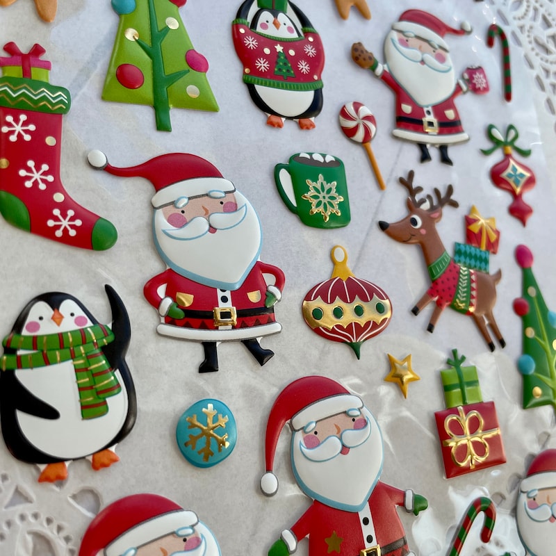 Christmas Cards Luxury 3d - Etsy
