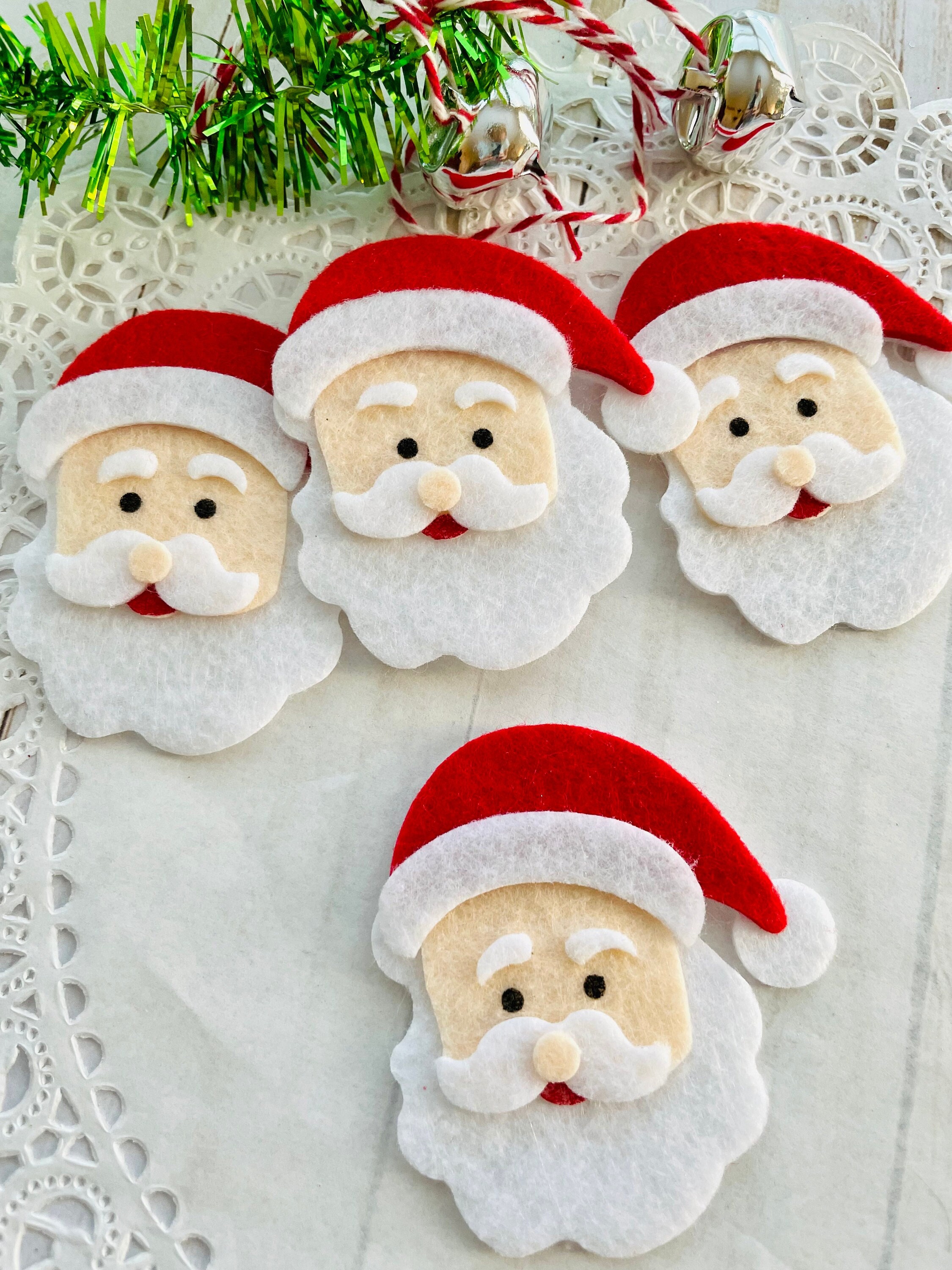 Big Felt Santa Head Pattern