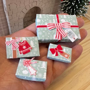 Printable Miniature Gift Box Set 1, Instant Digital Download PDF ...