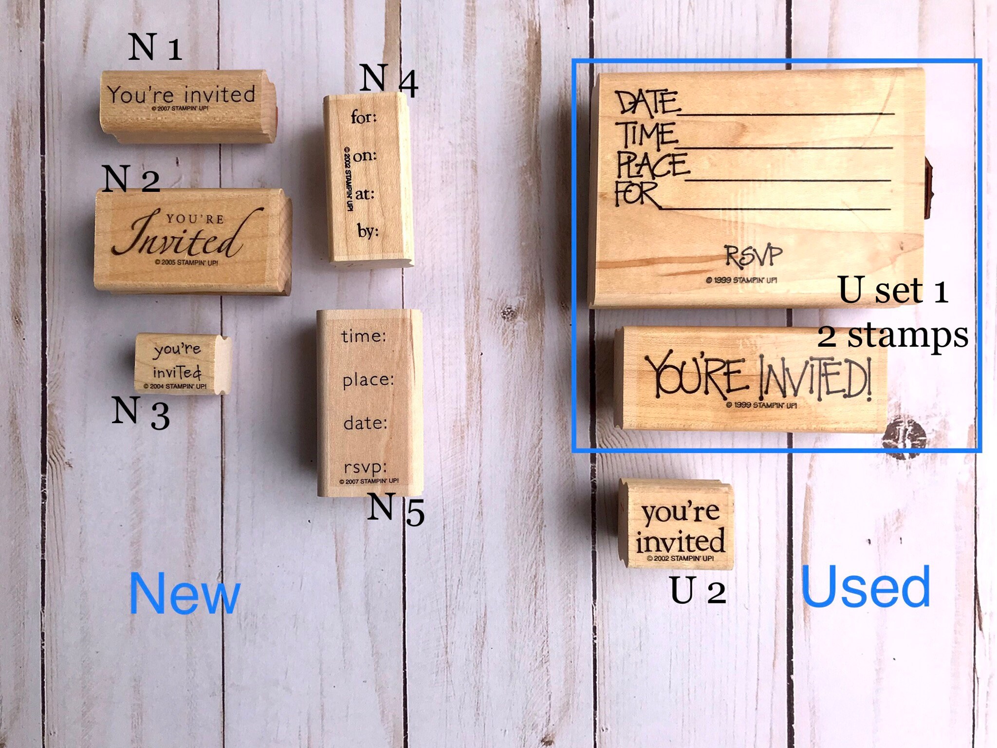 Party Invitation Rubber Stamp You're Invited Stamp | Etsy