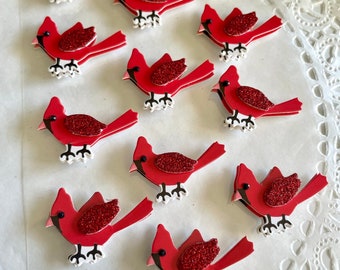 3d Cardinal Stickers - Etsy