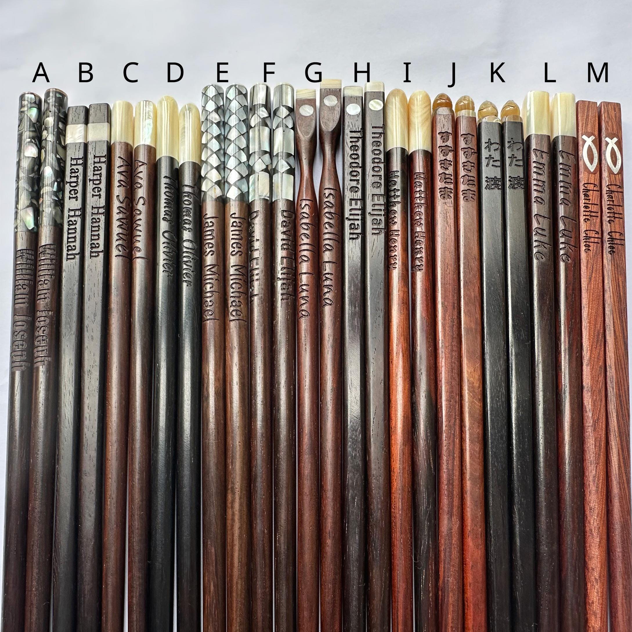 Personalized Engraved Chopstick Covers, Custom Chopsticks Including ...