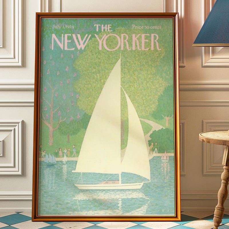 Coastal Preppy Prints - Etsy