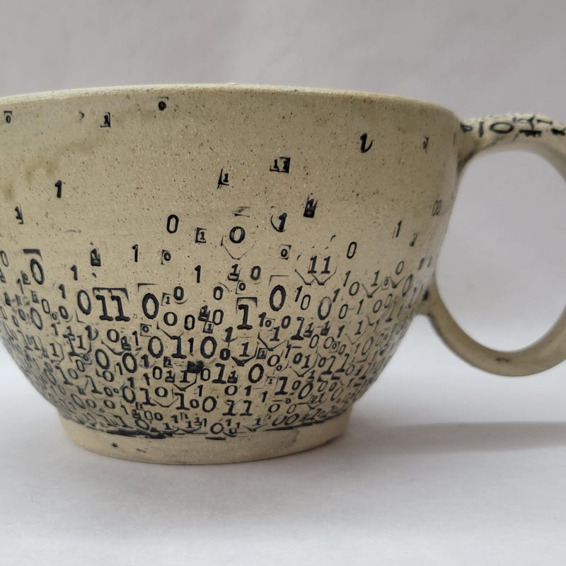 Binary Pottery - Etsy