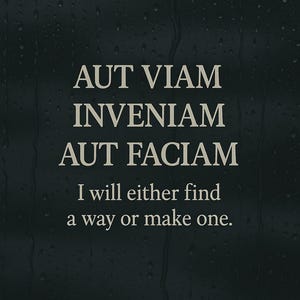 Latin Quote Dark Wallpaper | Inspirational Aesthetic Phone Background ...