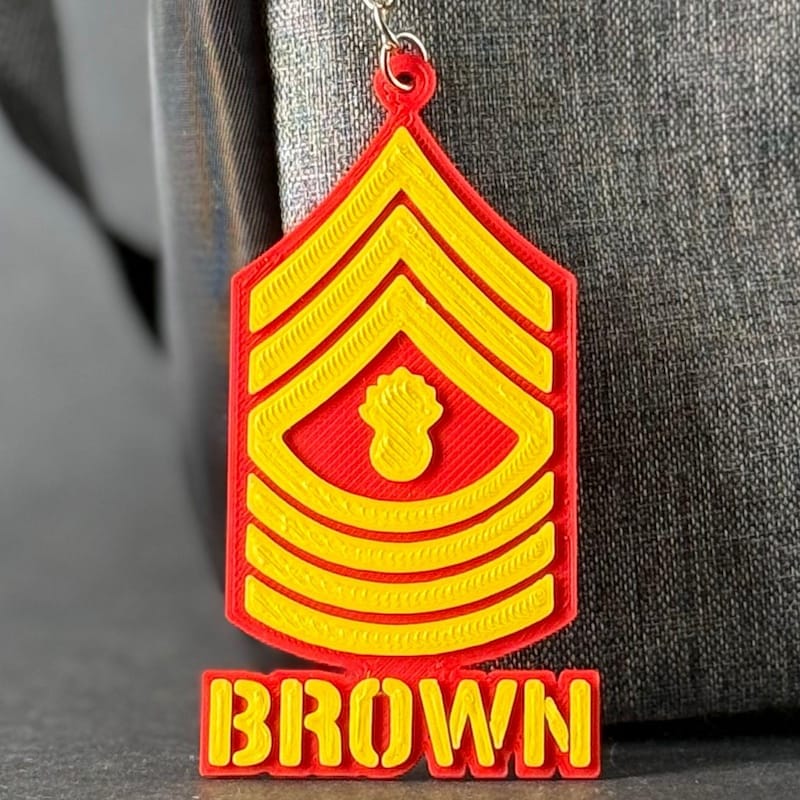 Usmc Keychain - Etsy