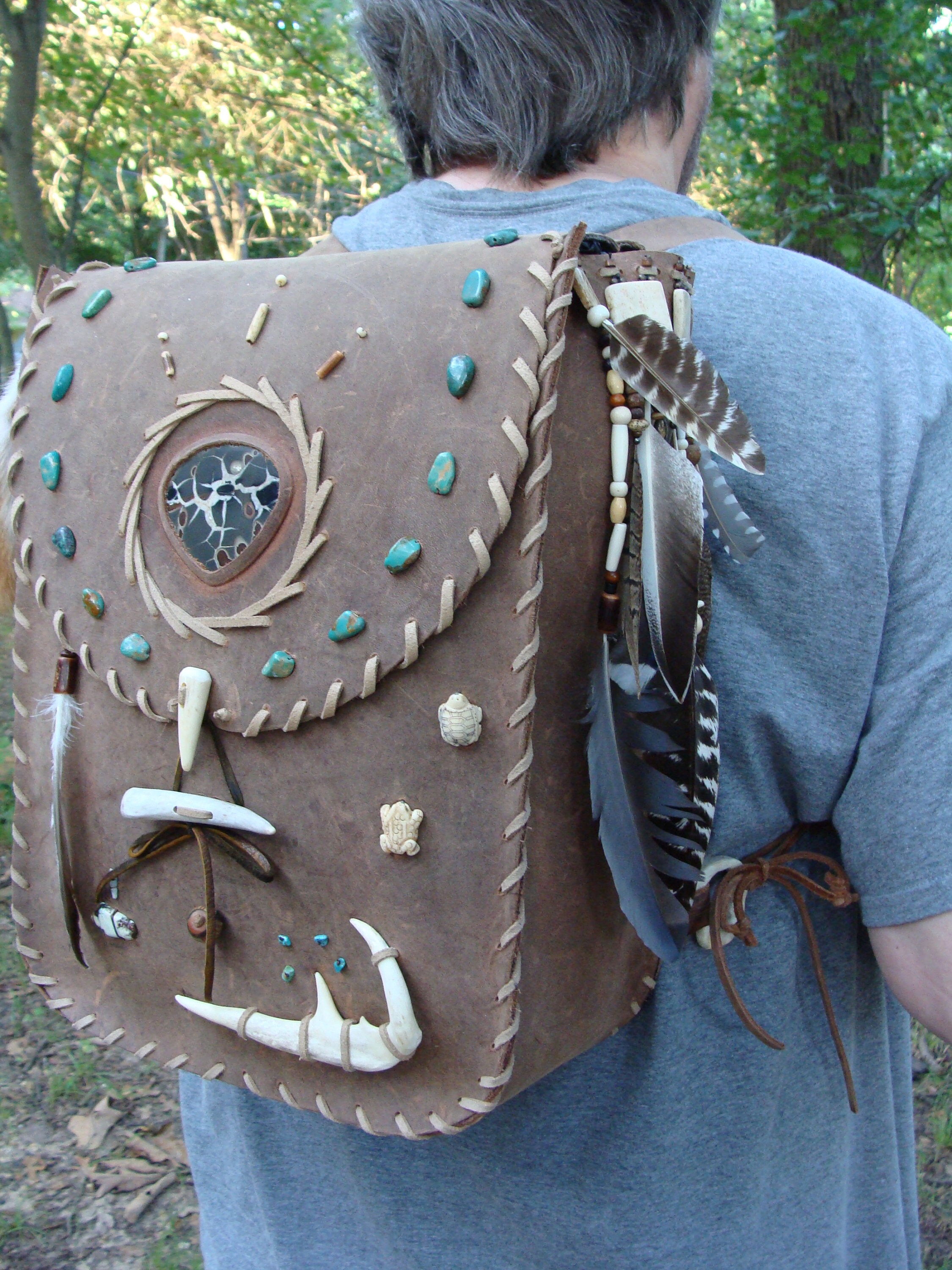 Rustic Backpack - Etsy