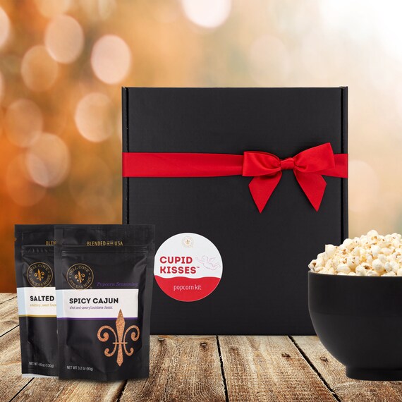 Cupid Kisses Sweet Popcorn Gift Box - Valentine's Day gift for kids ...
