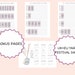 Printable and Writable Knitting Planner PDF. Printable and Digital ...