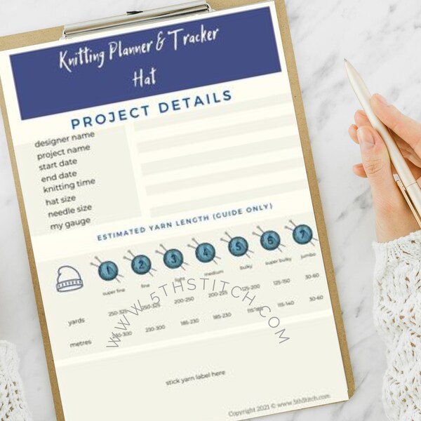 Knitting Organizer - Etsy