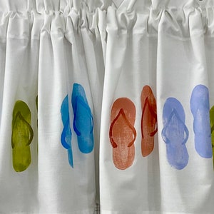 Flip Flop Curtains - Etsy