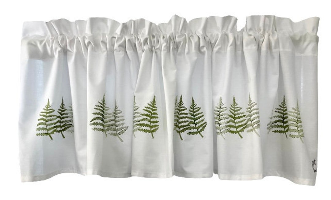 Ferns Windowvalance - Etsy