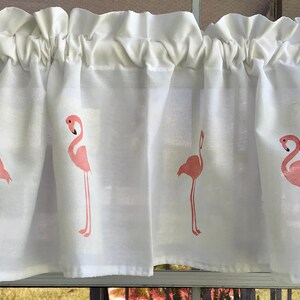 Flamingo Valance | Etsy