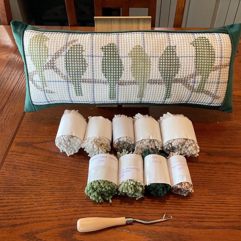 Latch Hook Kit Birds - Etsy