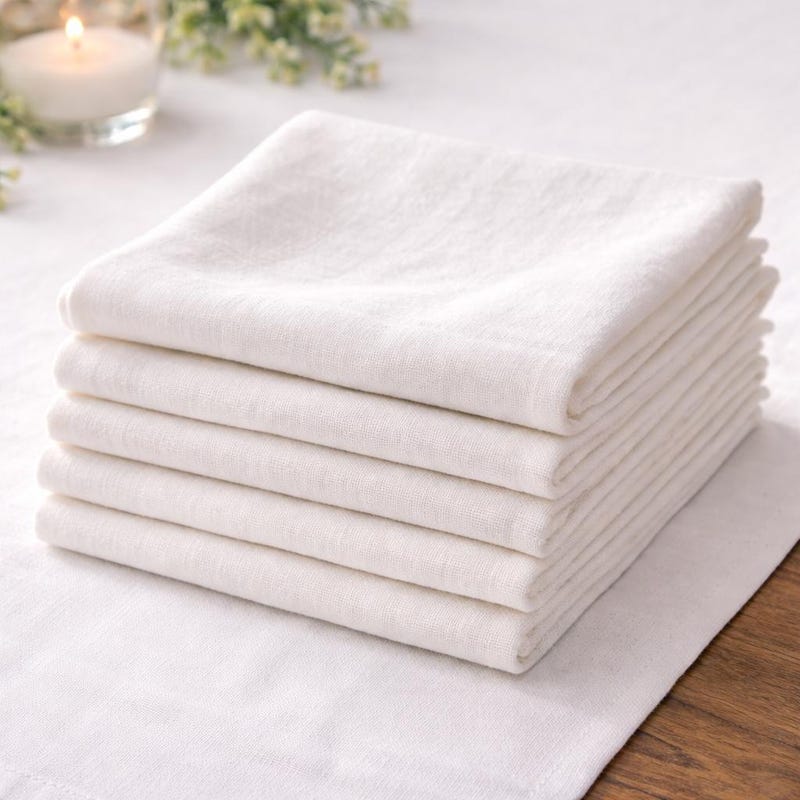 Plain Linen Table Napkins - Etsy