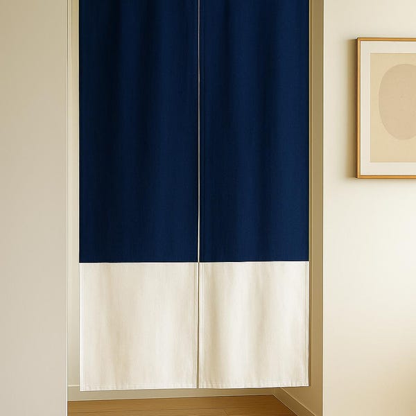 Color Block Curtain - Etsy