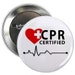 CPR Certified Heroes Pinback Button Badge - Etsy