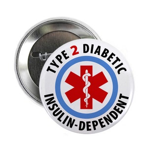 Diabetic Diabetes Type 2 Insulin Dependent Medical Medic Alert Zipper ...