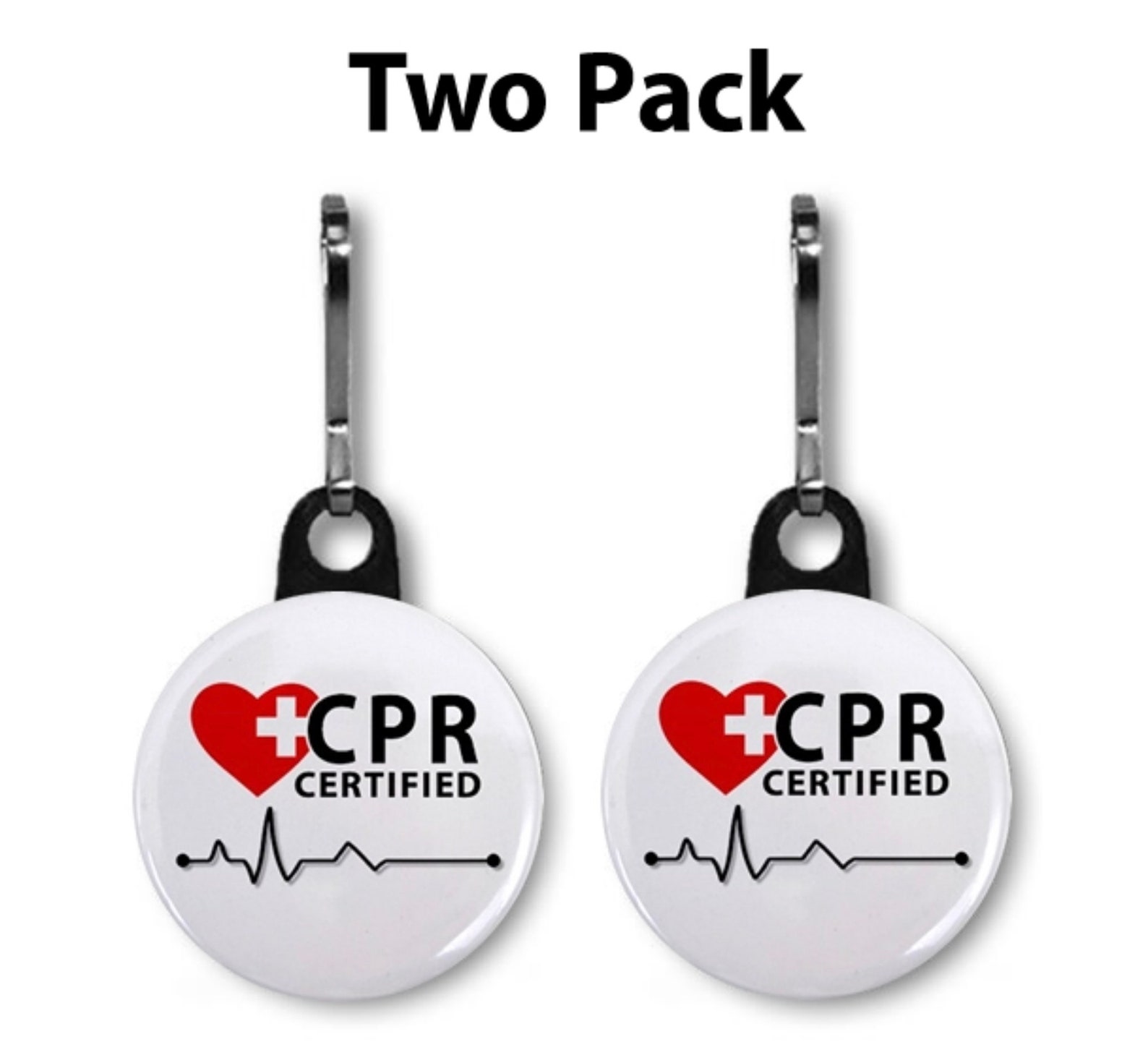 CPR CERTIFIED Heroes Pinback Button Badge Choose Size | Etsy
