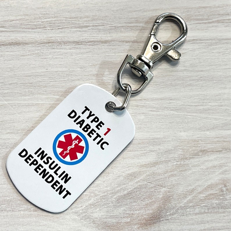 Type 1 Diabetic Patch Insulin Dependent Medical Alert - Etsy