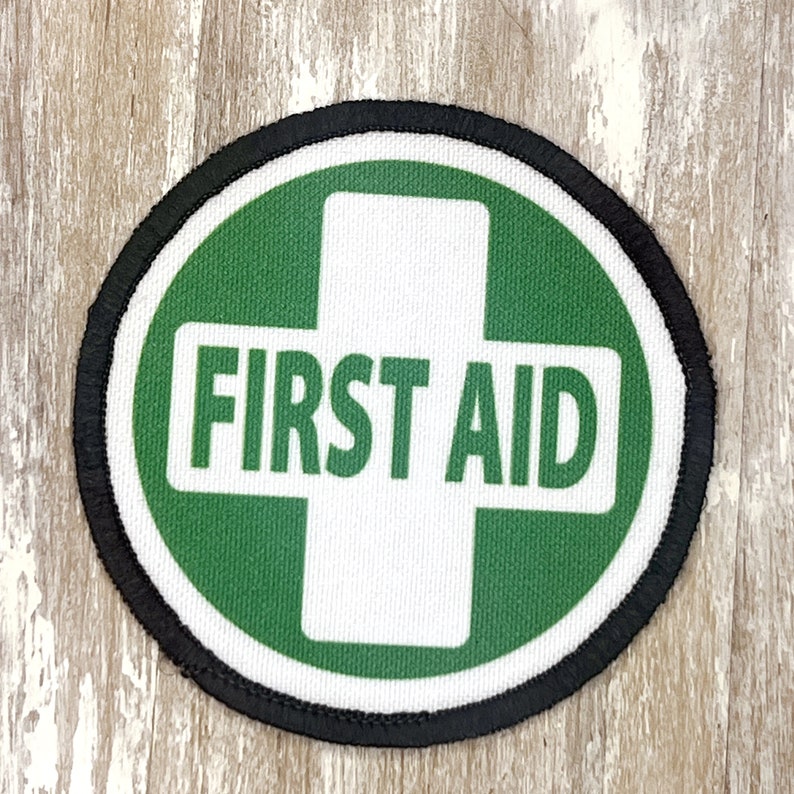 First Aid Backpack Patch, With VELCRO® Brand Hook Fastener or Sew-on ...